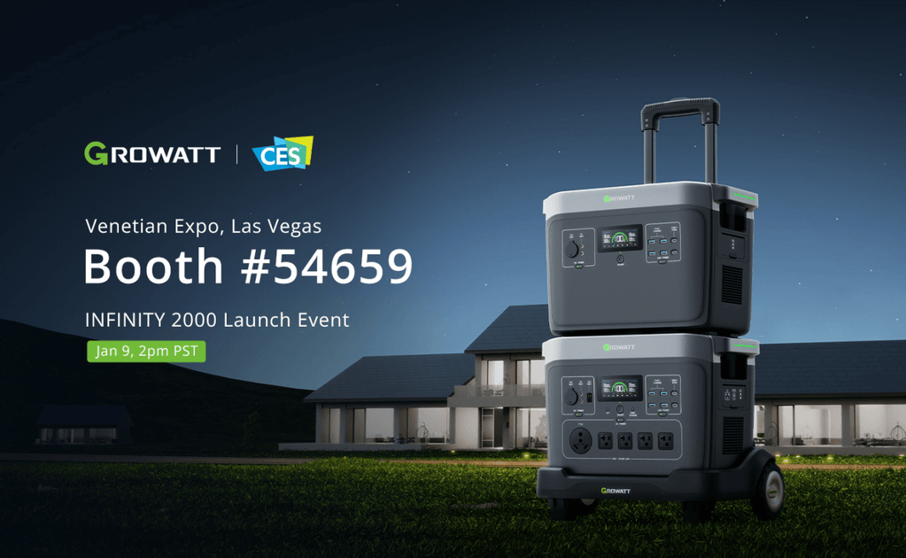Growatt INFINITY 2000: A Superbly Shocking Debut at CES 2024 - Growatt