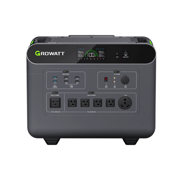 Growatt HELIOS 3600 Portable Power Station | 3600W 3686Wh